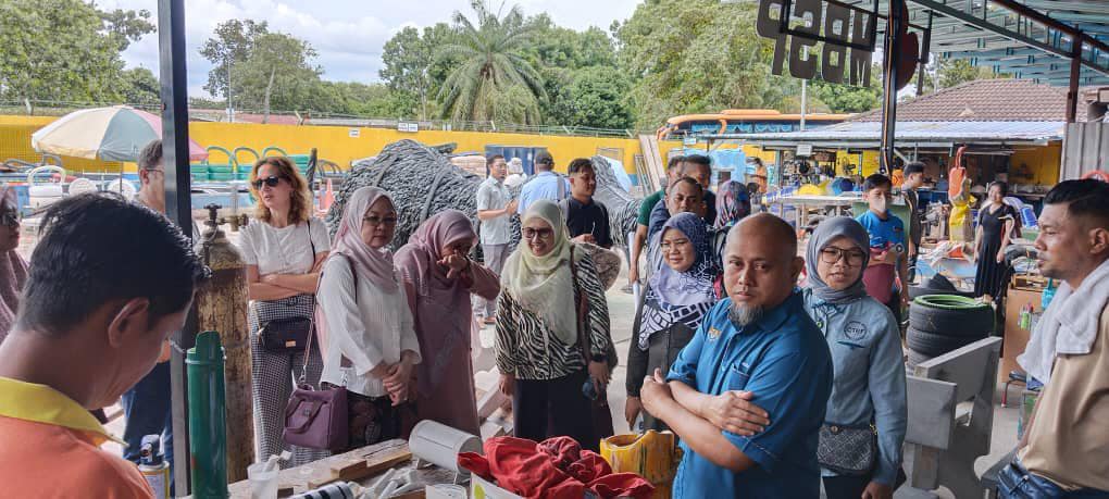LAWATAN UNIVERSITI SAINS MALAYSIA (USM) KE UNIT UPCYCLE MBSP SEMPENA ...