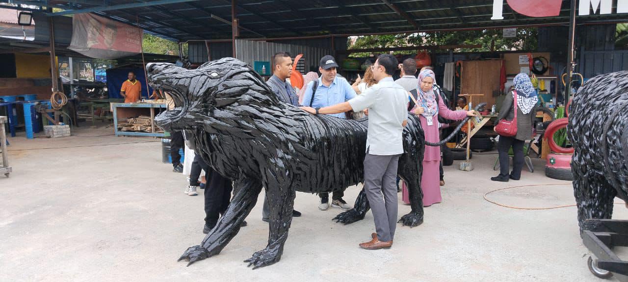 LAWATAN UNIVERSITI SAINS MALAYSIA (USM) KE UNIT UPCYCLE MBSP SEMPENA ...