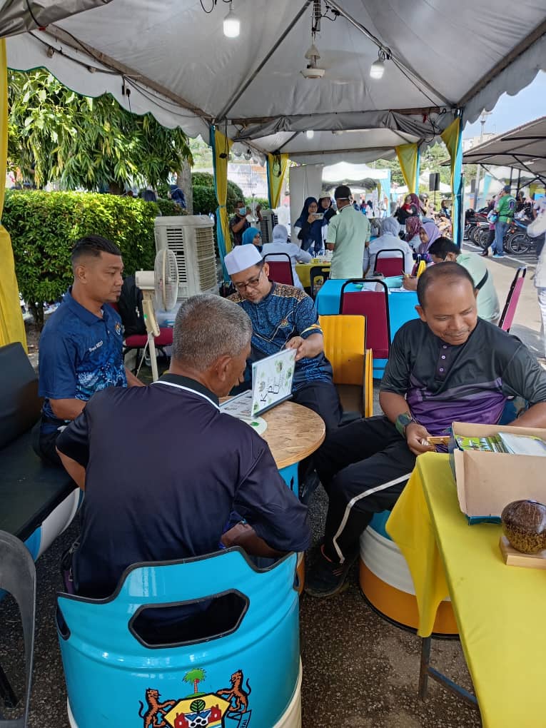 Pameran upcycle Pembangunan Modal Insan