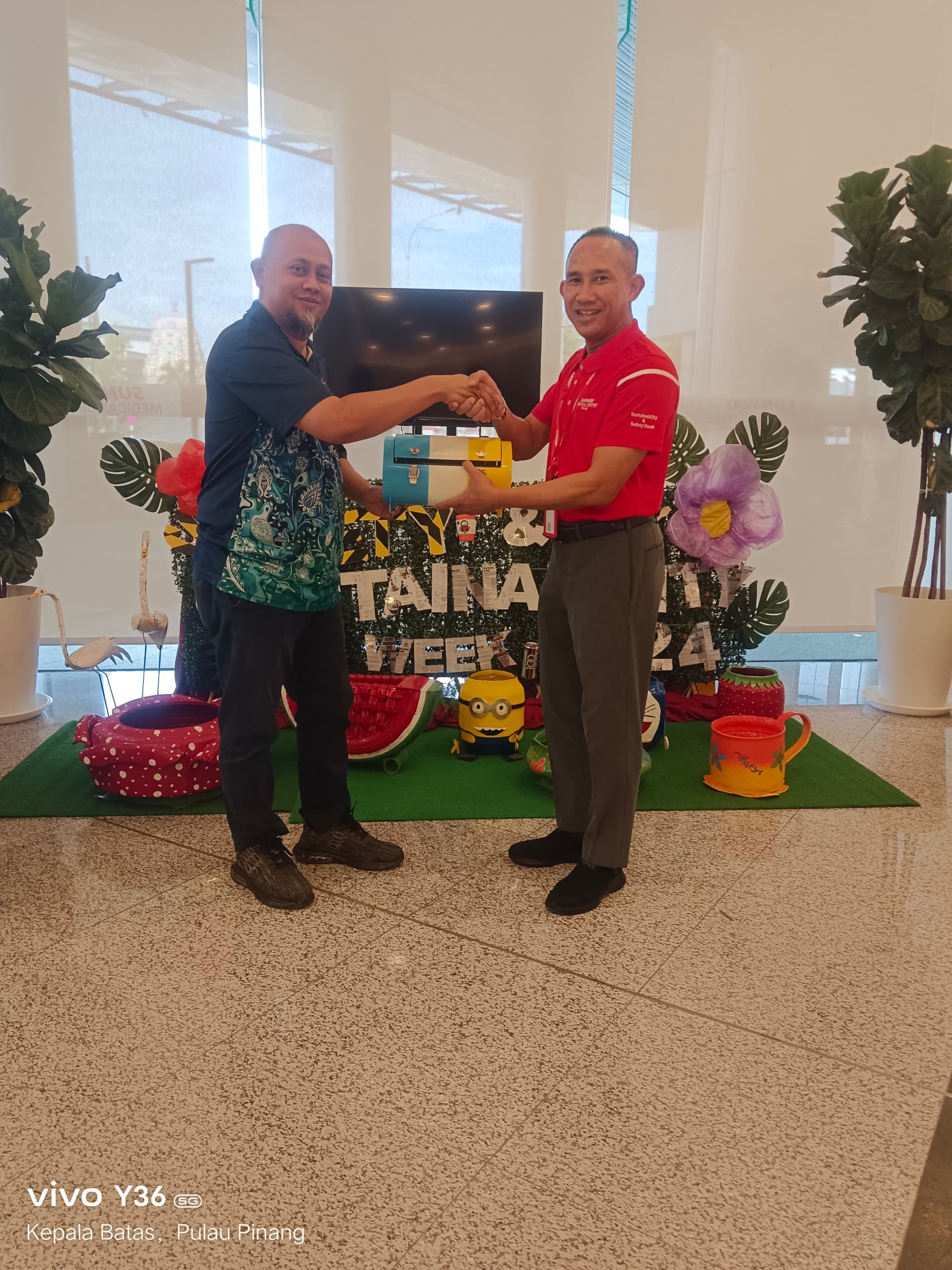 Pameran Upcycle Mbsp Barang Kitar Semula Program Safety Dan Sustainability