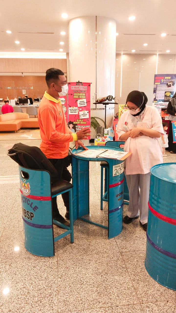 Pameran Upcycle Mbsp Barang Kitar Semula Program Safety Dan Sustainability