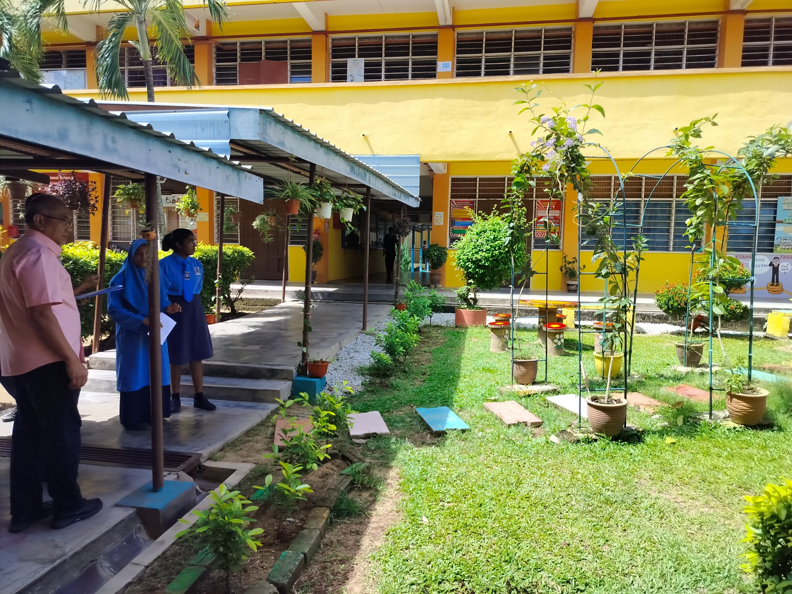 Penilaian Anugerah Sekolah Hijau 2024 SMK Prai