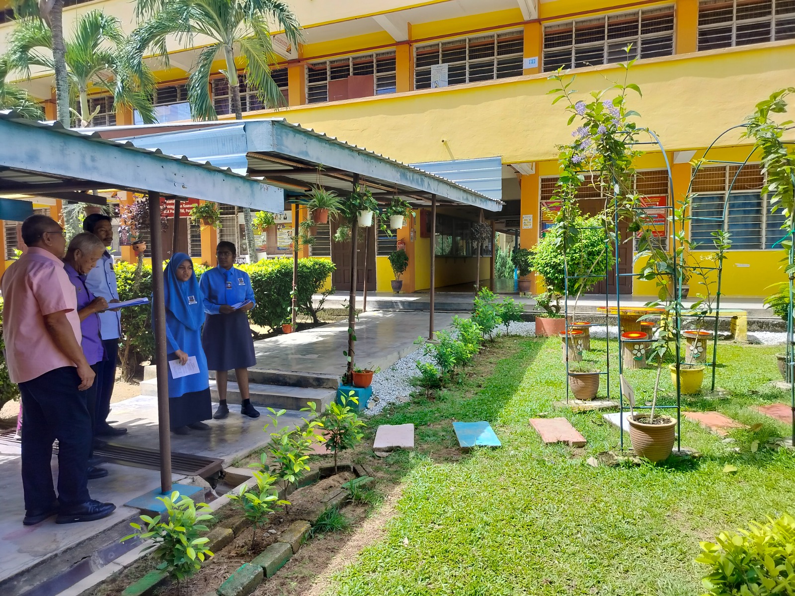 Penilaian Anugerah Sekolah Hijau 2024 SMK Prai