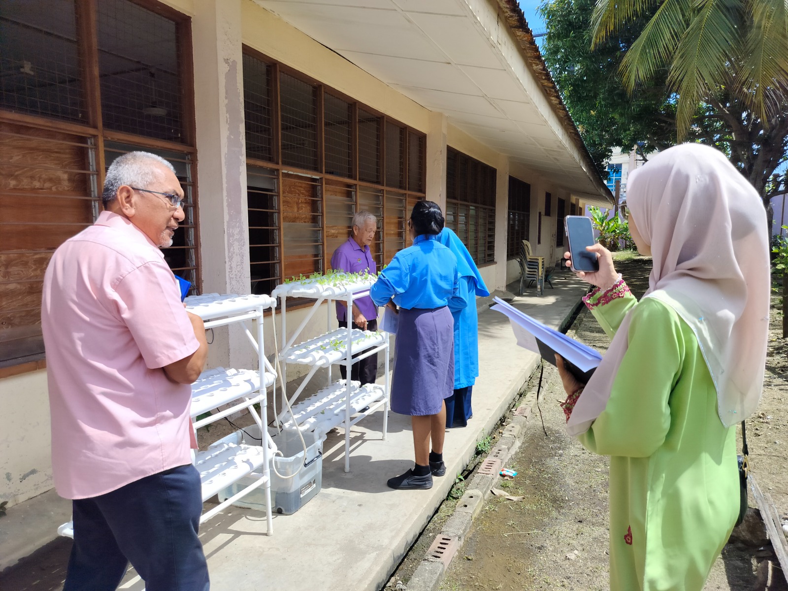 Penilaian Anugerah Sekolah Hijau 2024 SMK Prai