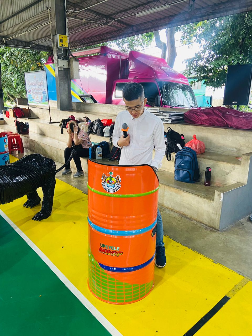 Pameran Upcycle Karnival Keluarga Bersama Belia Adun Berapit