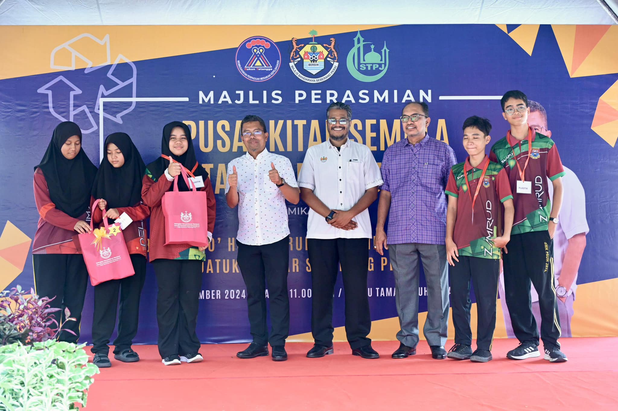 PROGRAM MAJLIS PERASMIAN PUSAT KITAR SEMULA SURAU TAMAN PAUH JAYA