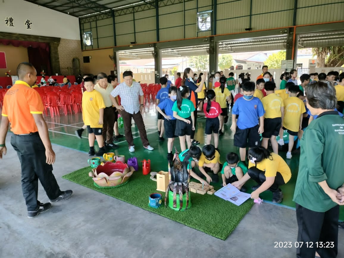 Bengkel Pendidikan Upcycle MBSP Di SJKC Kampung Jawi