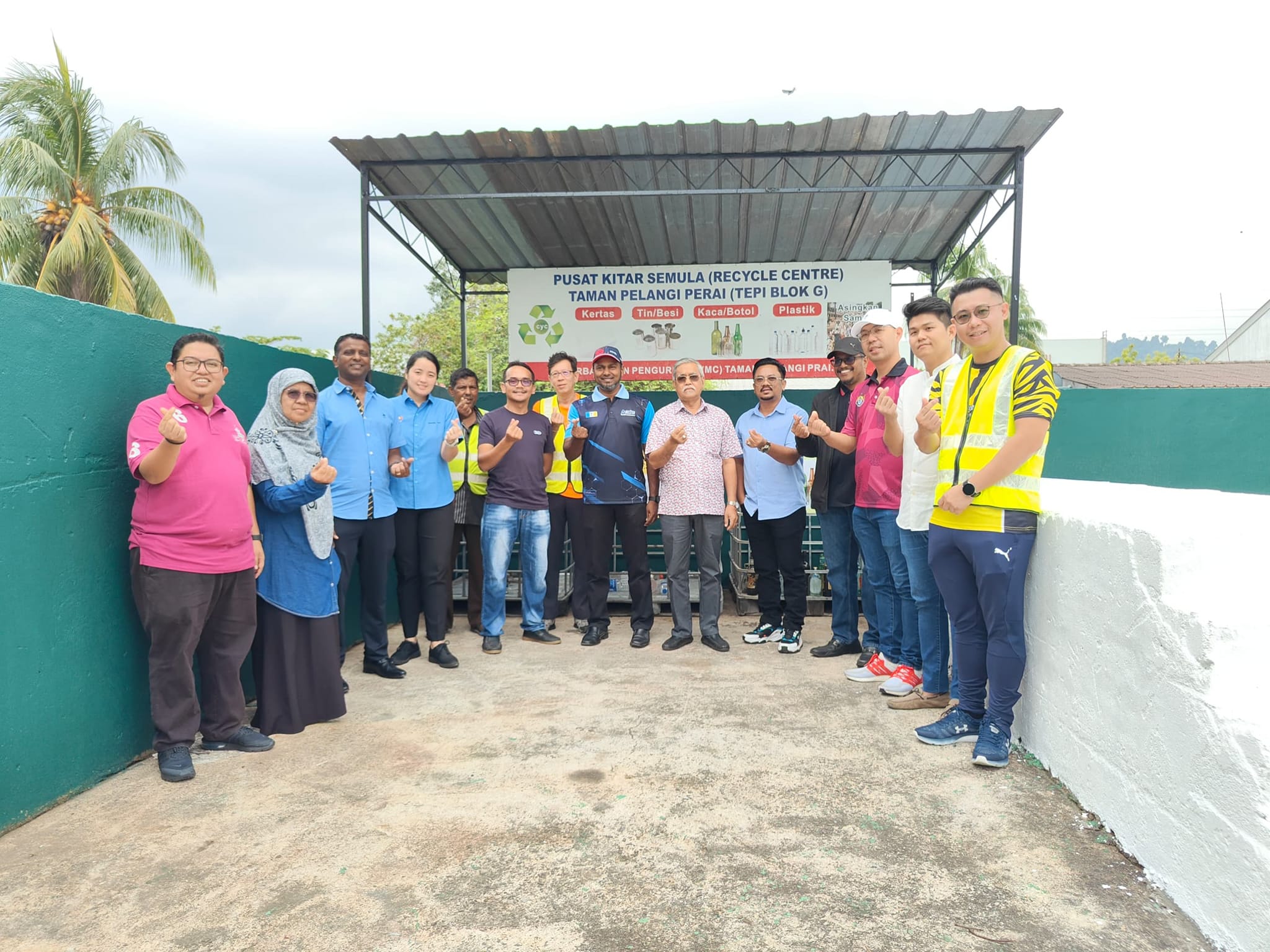 Majlis Perasmian Pusat Kitar Semula Taman Pelangi, Seberang Perai Tengah