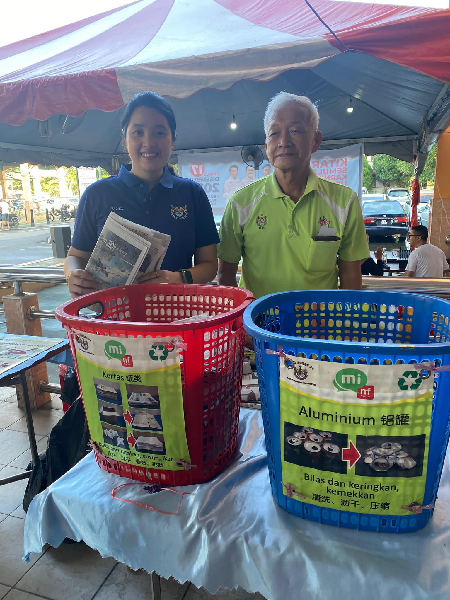 Kempen Amalan Kitar Semula Dan Karnival Upcycle Di Medan Selera Kota Permai