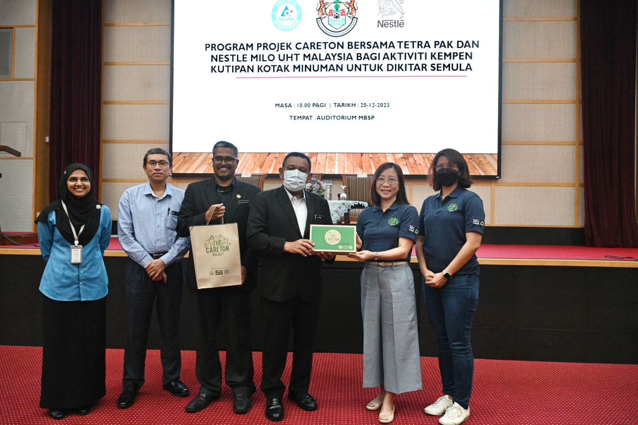 PROGRAM PROJEK CARETON BERSAMA TETRA PAK DAN NESTLE MILO UHT MALAYSIA ...