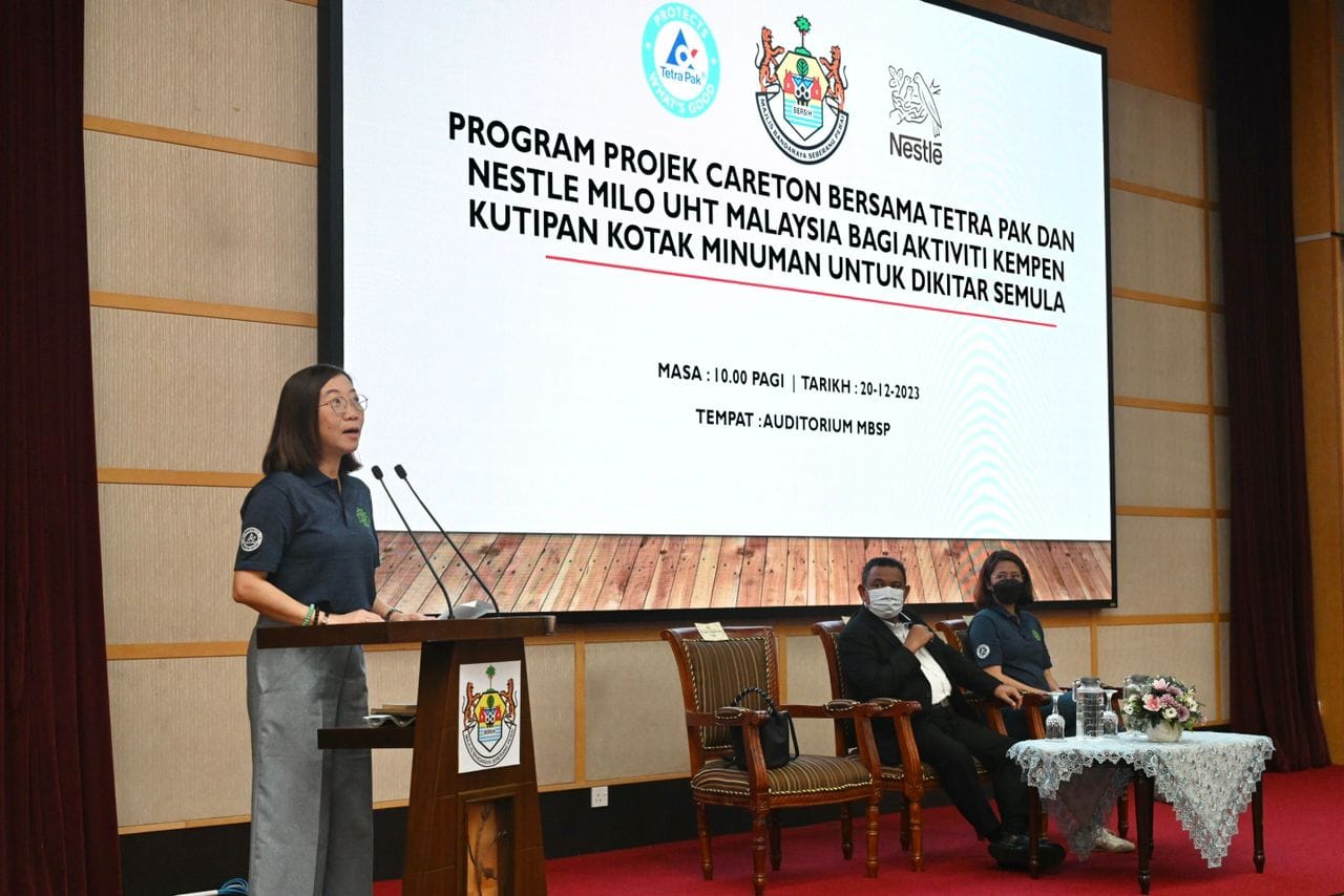 PROGRAM PROJEK CARETON BERSAMA TETRA PAK DAN NESTLE MILO UHT MALAYSIA ...